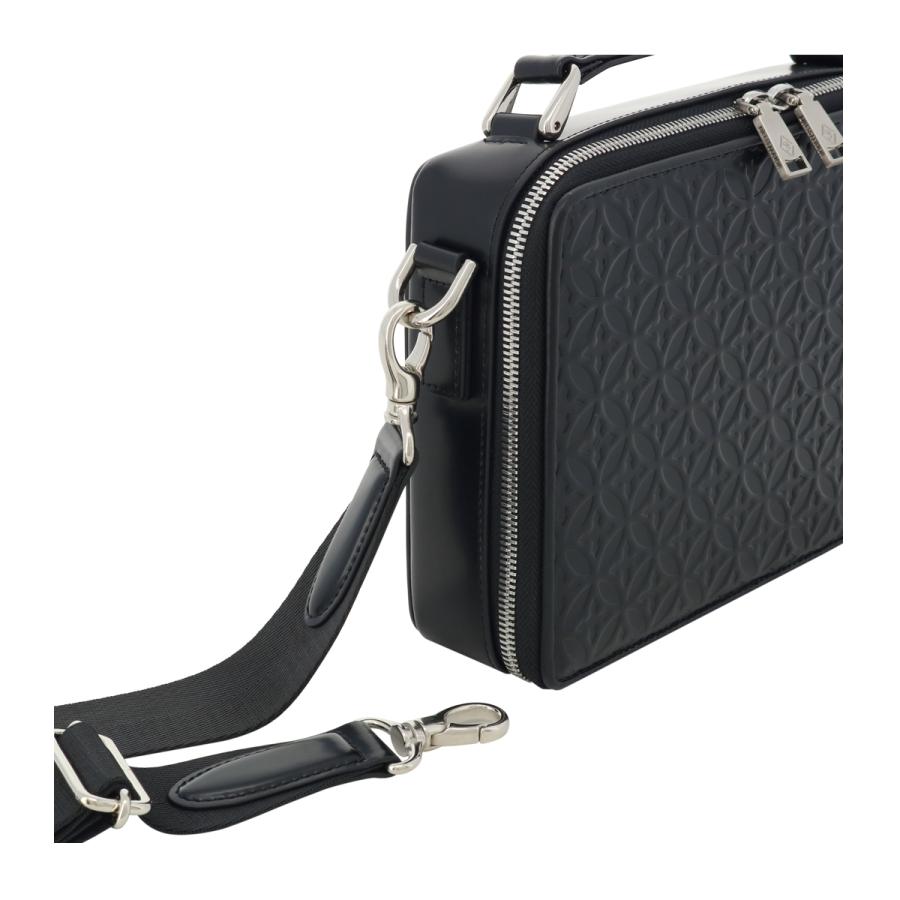 DRESSTERIOR ドレステリア ショルダーバッグ 本革 メンズ レディース ウェルシュ 864103 | 牛革 レザー 型押し エンボス ...