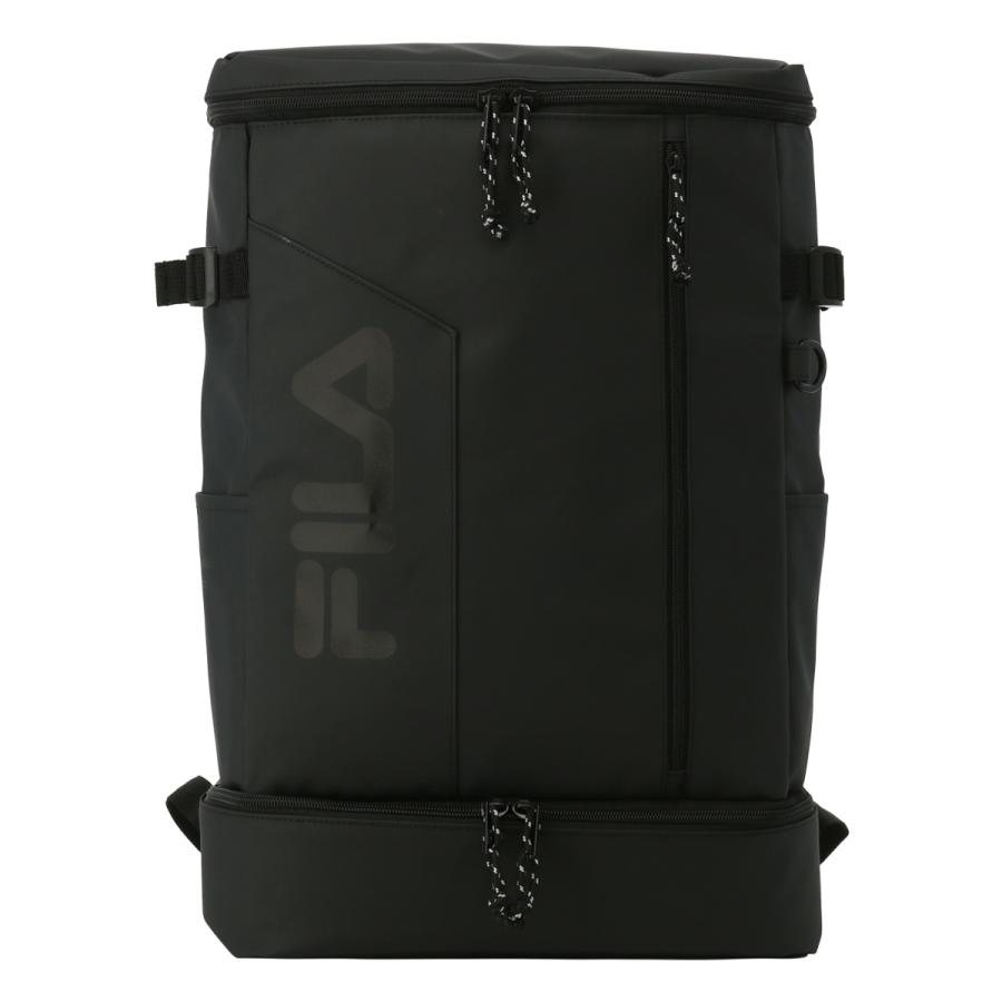 FILA フィラ リュック 35L B4 BOX型 サイン レディース メンズ 7763 | 二層式 スクエア スクールリュック スクールバッグ 撥水 通学 部活 : サックスバーYahoo ...