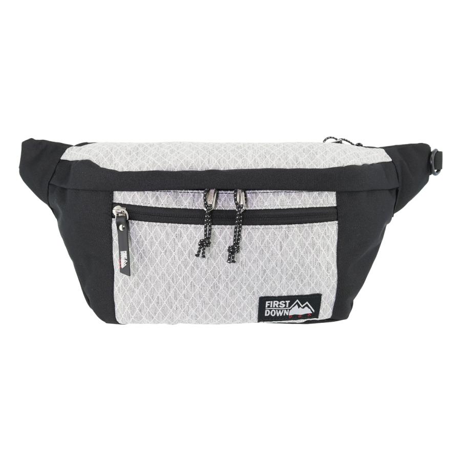 FIRST DOWN ファーストダウン USA ウエストバッグ メンズ 38004 FIRSTDOWN ウエストポーチ 撥水 : サックスバー ...