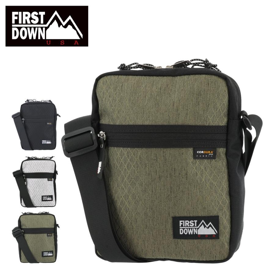 FIRST DOWN ファーストダウン USA ショルダーバッグ メンズ 38005 FIRSTDOWN 斜めがけ 縦型 撥水 : サックスバーYahoo!店 - 通販 - Yahoo!ショッピング