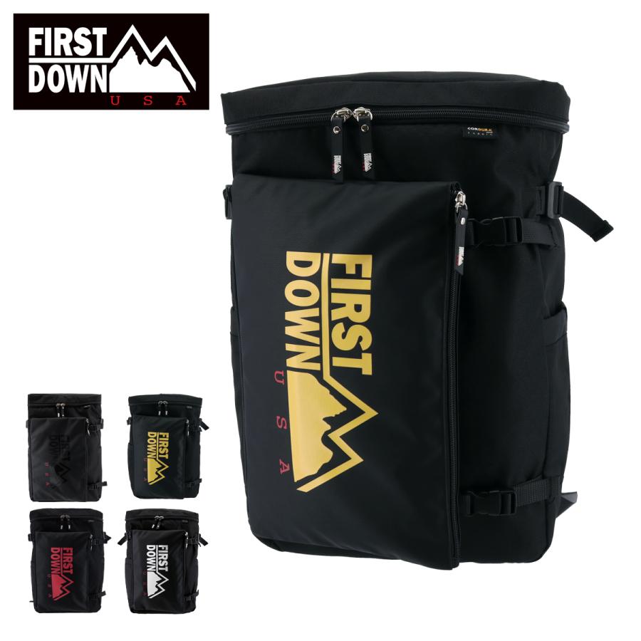 FIRST DOWN ファーストダウンUSA リュック 23L 2WAY ダブル メンズ 38009 FIRSTDOWN USA デイパック ショルダーバッグ クラッチバッグ 撥水 ...