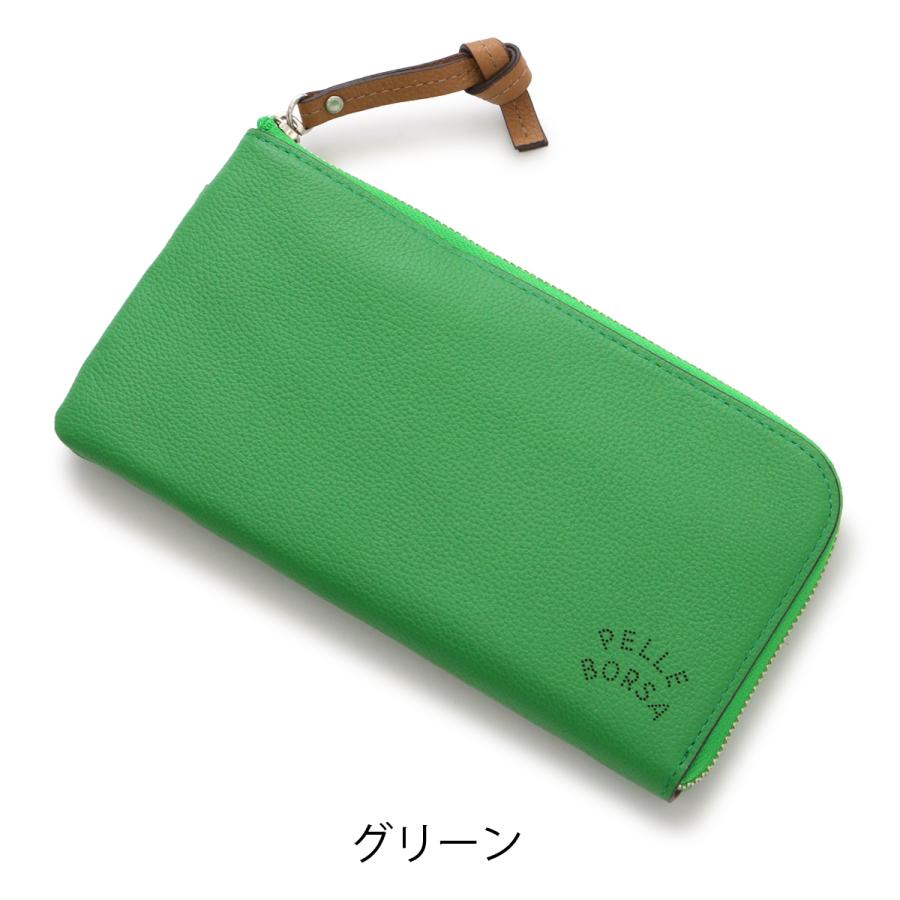 PELLE BORSA ペレボルサ 長財布 本革 L字ファスナー レディース 7204 ベリーグッズ 薄い 薄マチ コンパクト レザー 牛革 爆買 : サックスバーYahoo!店 - 通販 ...