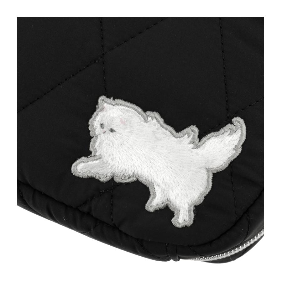 PAUL&JOE ポールアンドジョーアクセソワ スクエアポーチ レディース キルティング PJA-P1091 ACCESSOIRES 猫 ワッペン 刺繍 爆買 : サックスバーYahoo!店 ...