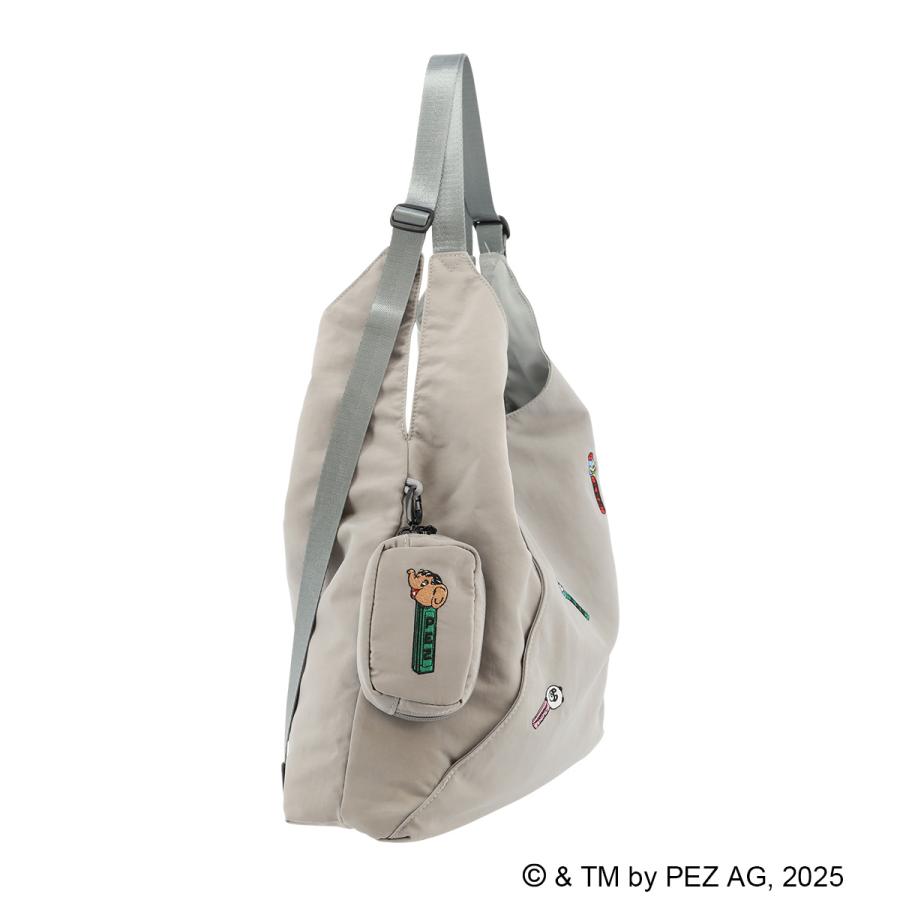 SALON de RUBAN サロン ド ルヴァン ペッツ トートバッグ レディースRBB-251 PEZ | 2WAY ショルダーバッグ A4 ポーチ付き ナイロン : サックスバー ...