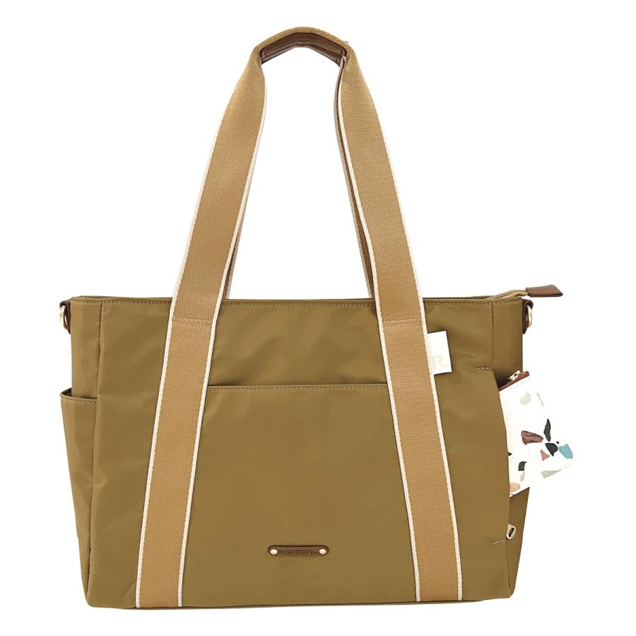 ルートート トートバッグ 横型 レディース 1478 ROOTOTE | 撥水 2WAY ショルダーバッグ LT A4 7pocketsーTAPE-A :root-1478:サックスバー ...