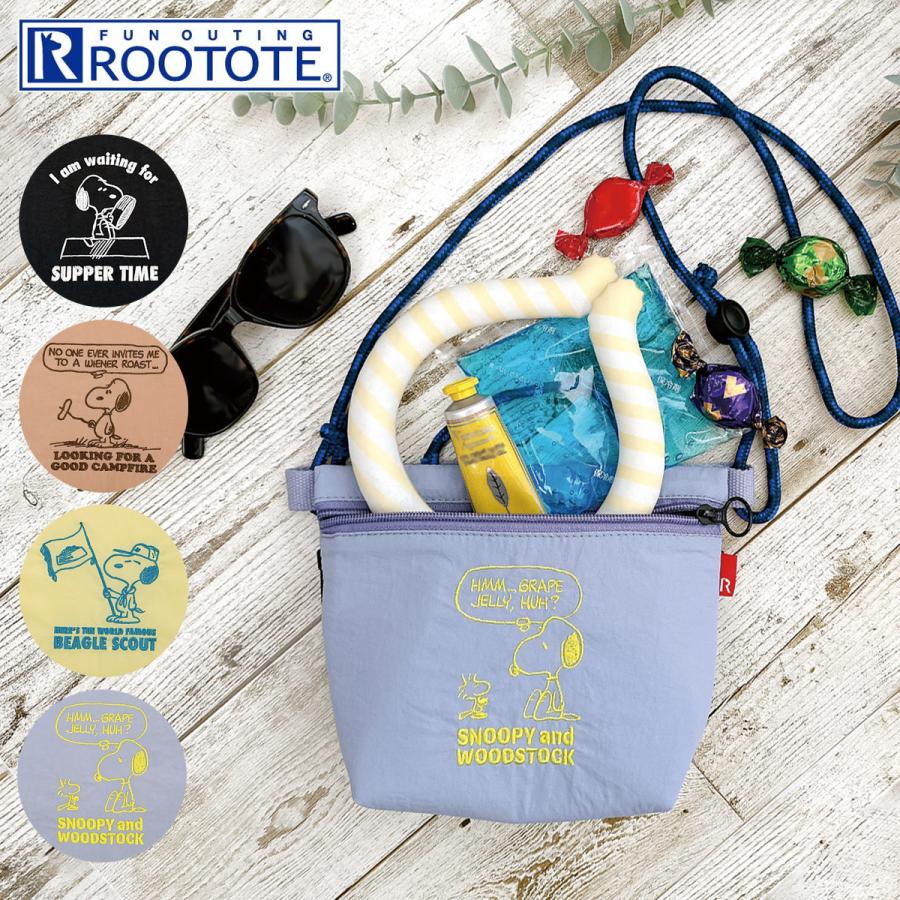 ROOTOTE スヌーピー ピーナッツ ルートート ショルダーバッグ 洗濯可 保温 保冷 サーモキーパー 8428 PEANUTS IP.サーモK.サコシュ.Peanuts-0E クーラー ...