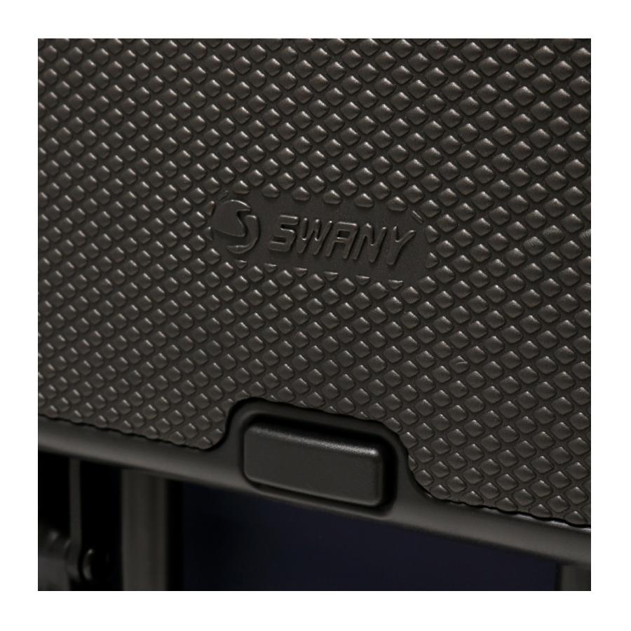 SWANY（キャリーバック） スワニー ショッピングキャリー 当社限定 19L 55cm 3.3kg 座面付き 座れる 静音 静か 機内持ち込み 62590 62520 東京デリカオリジナル ...