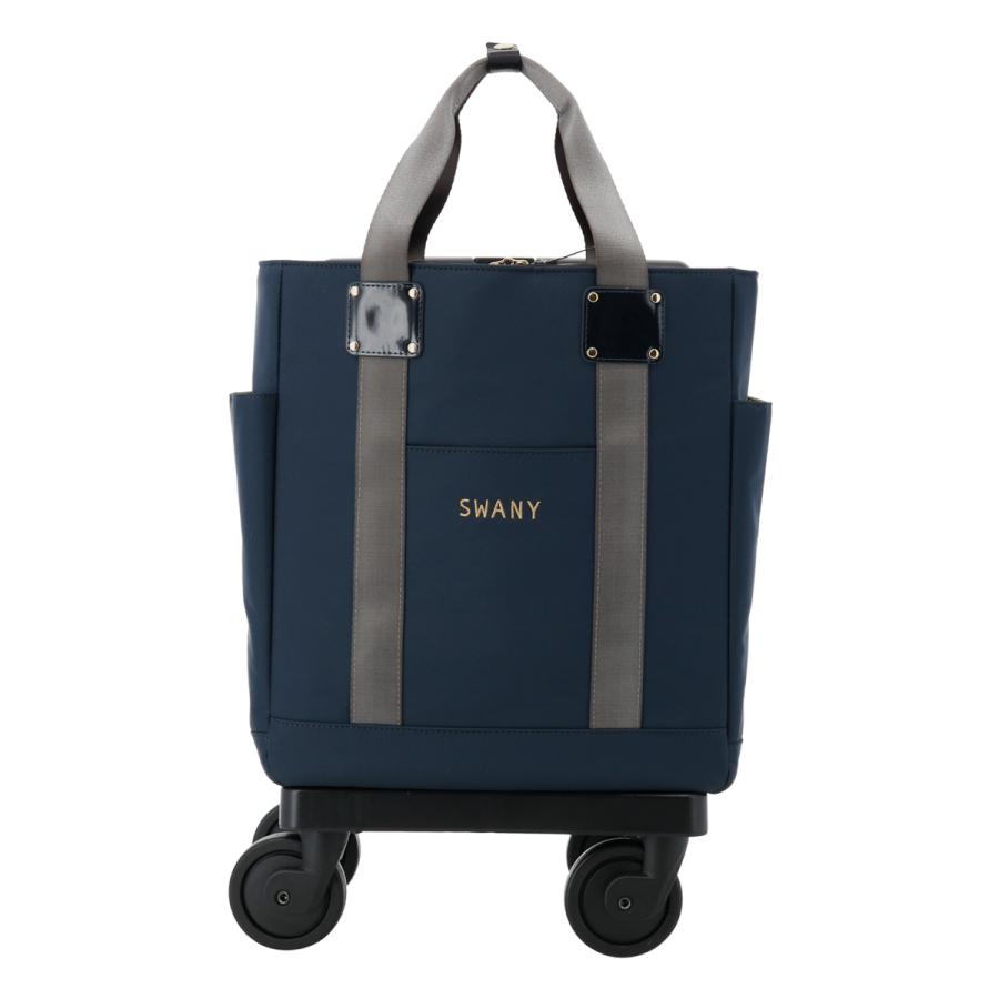 SWANY（キャリーバック） スワニー ショッピングカート ショッピングキャリー 静音 静か A4 撥水 13L 44cm 2.2kg レディース 機内持ち込み D-631 ブリル SWANY ...