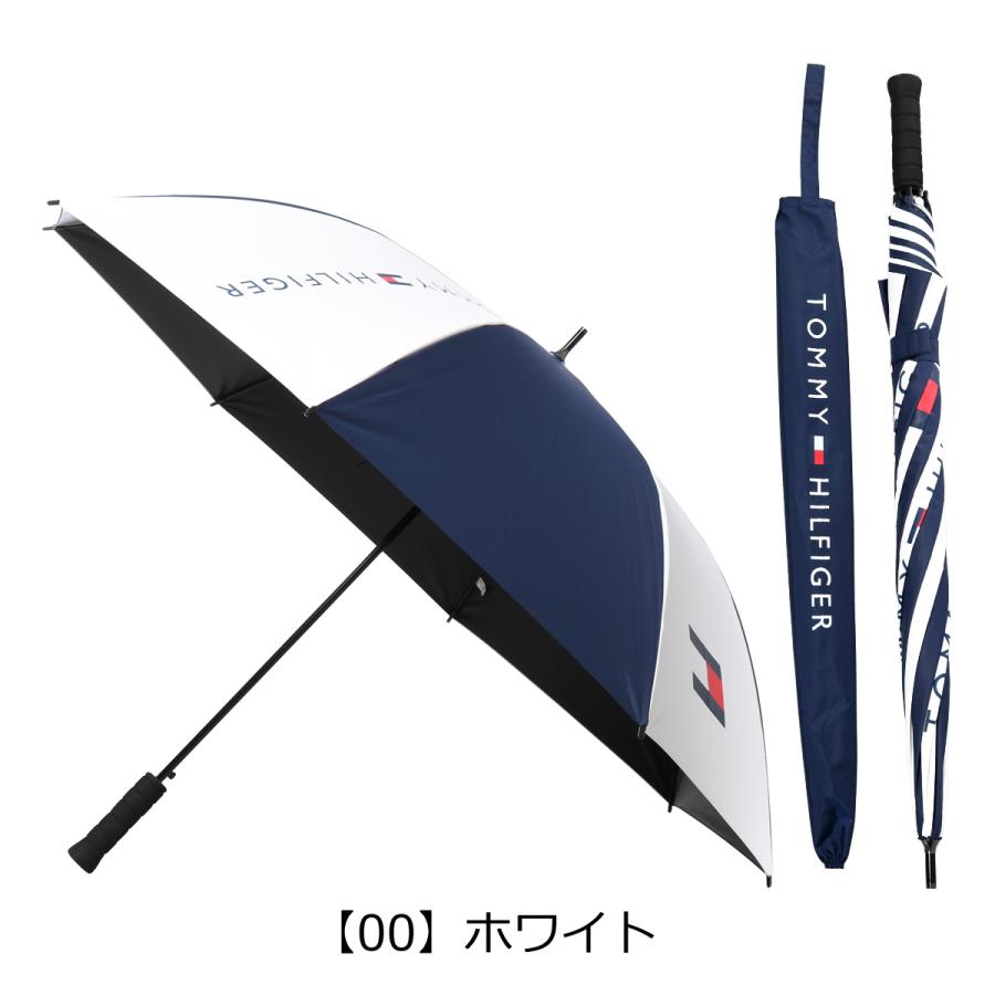 トミーヒルフィガー ゴルフ 傘 パラソル メンズ レディースTHMG1SK5 Tommy Hilfiger│晴雨兼用 UVカット 遮熱 遮光 軽量 ジャンプ式 :thmg1sk5:サックスバー ...