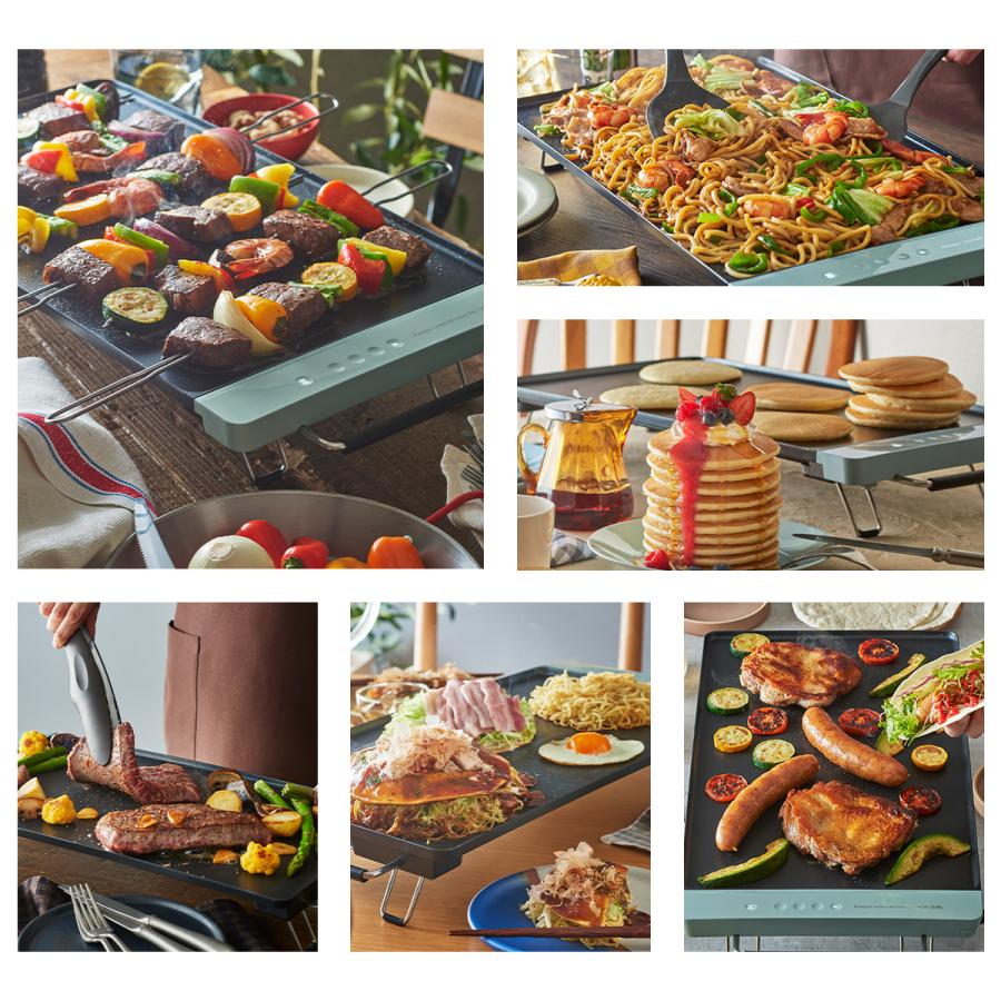 トフィー ホットプレート K-GP2 Toffy スリムグリルプレート フラットプレート 薄い 薄型 おしゃれ シンプル スタイリッシュ キッチン家電 1年保証 : toffy-k-gp2 ...