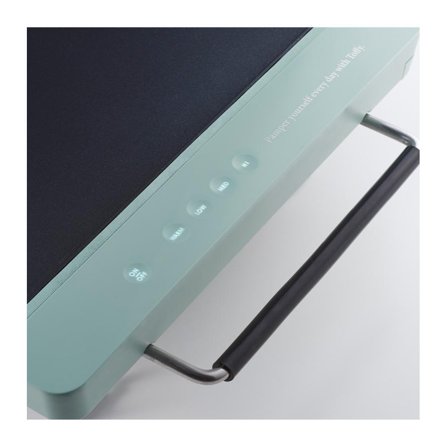 Toffy トフィー ホットプレート K-GP2 スリムグリルプレート フラットプレート 薄い 薄型 おしゃれ シンプル スタイリッシュ キッチン家電 1年保証 爆買 : サックスバー ...