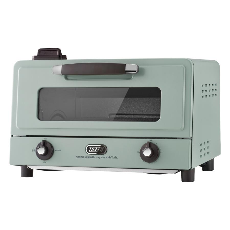 トフィー スチームトースター K-TS6 Toffy 遠赤スチームトースター オーブントースター 4枚焼き 遠赤外線 キッチン家電 調理器具 シンプル レトロ 1年保証 : toffy-k ...