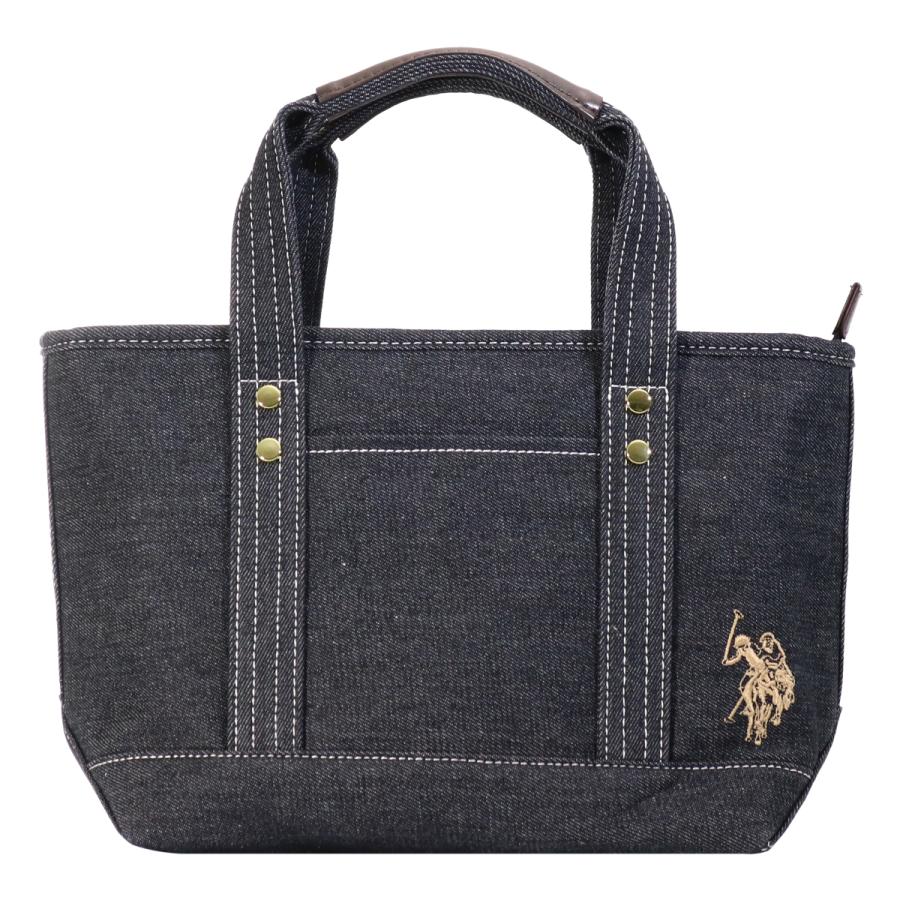 U.S. POLO ASSN. ユーエスポロアッスン トートバッグ デニム レディース 当社限定 別注モデル USPA-2672 US ASSN ビジネスバッグ ビジネストート 出勤 通学 ...