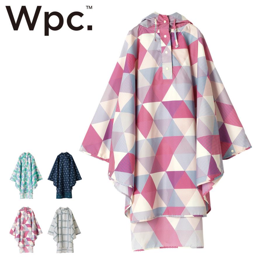 Wpc. レインポンチョ レインコート レディース R-1093 撥水 シンプル リュック対応 レインウェア アウトドア 自転車 : サックスバーYahoo!店 - 通販 - Yahoo!ショッピング