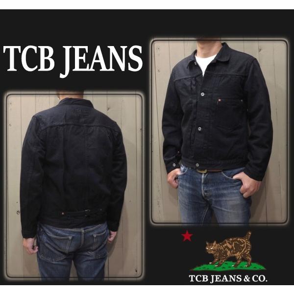 TCBジーンズ TCBジーンズ S40's Jacket (Black&Black) ブラック TCBジーンズ TCBジーンズ S40's Jacket (Black&Black) ブラック
