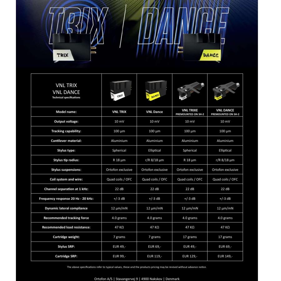 ortofon Ortofon VNL DANCE オルトフォン MMカートリッジ : サガミオーディオ - 通販 - Yahoo!ショッピング