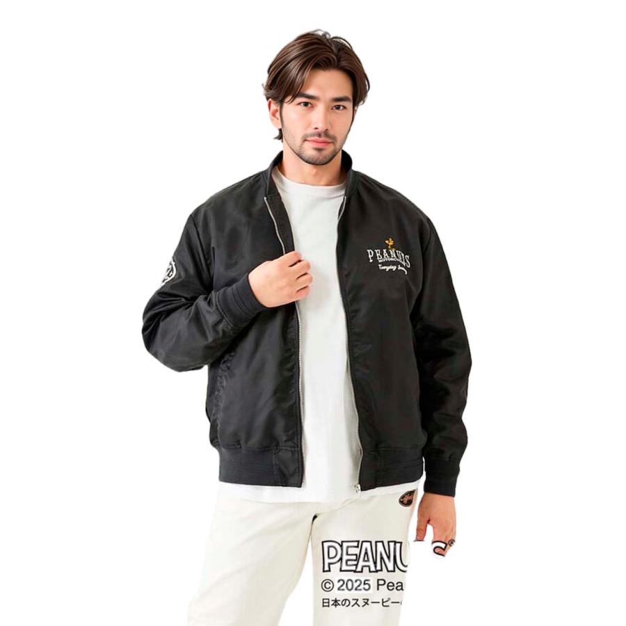 Flag staff（フラッグスタッフ） × PEANUTS スヌーピーコラボ MA-1