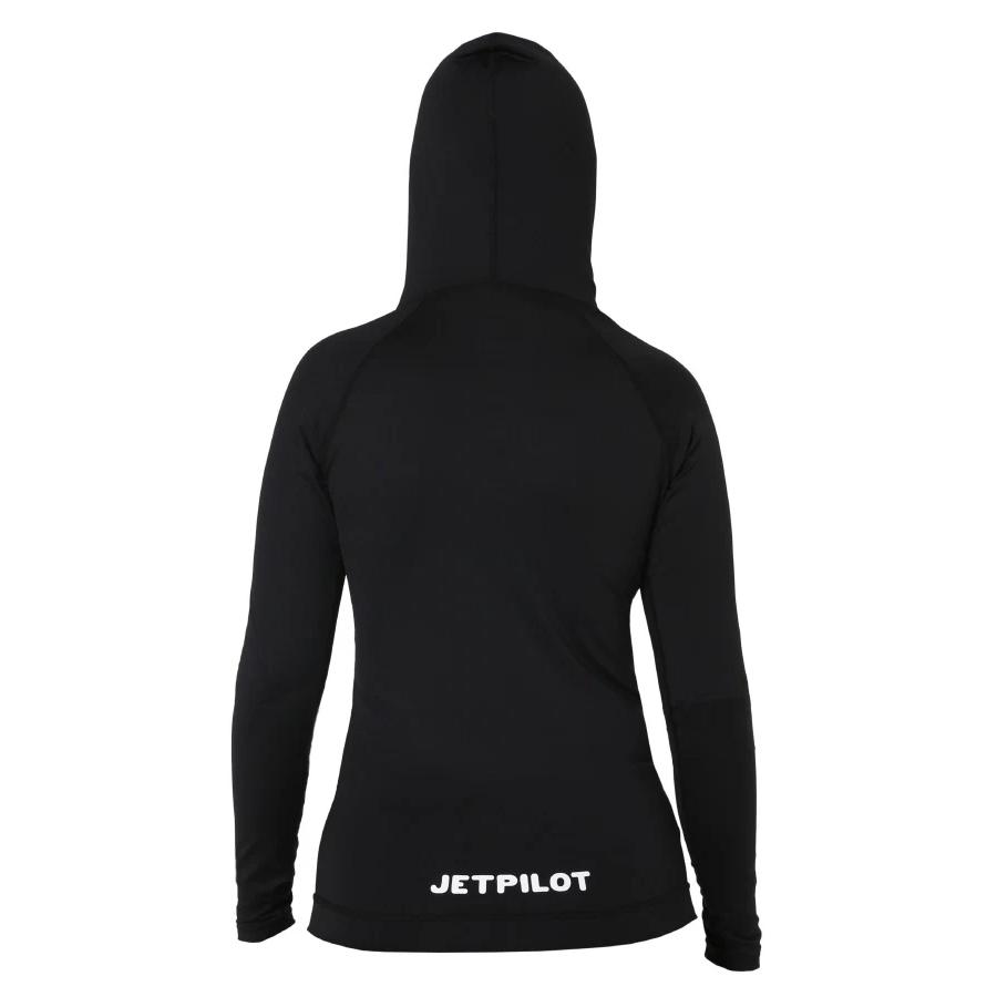 JETPILOT ジェットパイロット 2024 レディース ラッシュガード 送料無料 ザーラ L/S フーデッド ラッシー S23024 ブラック 8/S : サーガラ Yahoo!店 ...