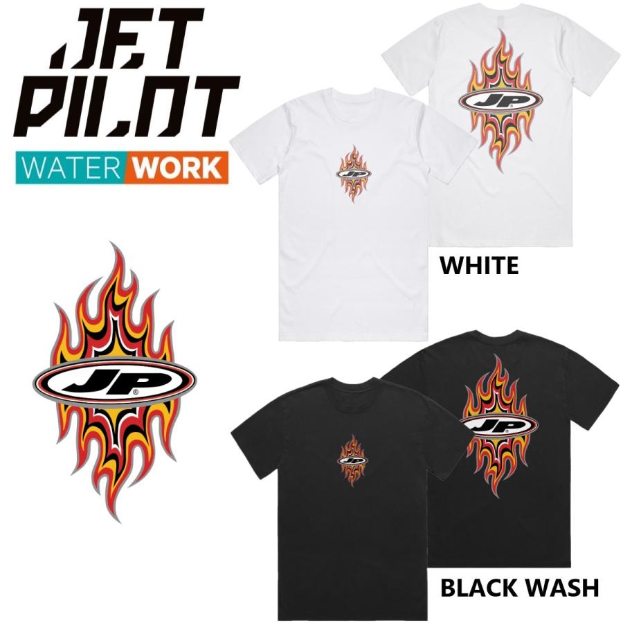 ジェットパイロット JETPILOT 2024 Tシャツ 送料無料 フレイムズ メンズ S/S FLAMES MENS TEE W24601 ...