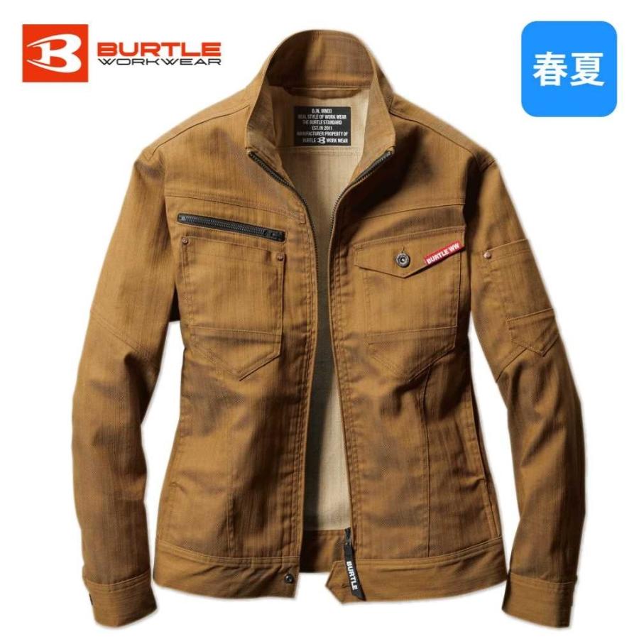 BURTLE 【5L】1811長袖ジャケット バートル 作業着 作業服 ストリート系カジュアル ストレッチ : 作業着netBR - 通販 - Yahoo!ショッピング