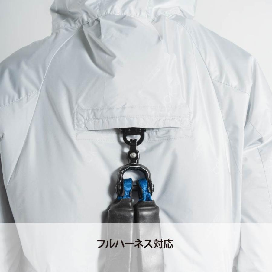 【3L】#10150 遮熱エンボスA.S.スポーティー長袖フーディー アイズフロンティア IZFRONTIER (ファンなし) 熱中症対策 空調作業服 作業着 作業服 春夏作業服 : 作業着 ...