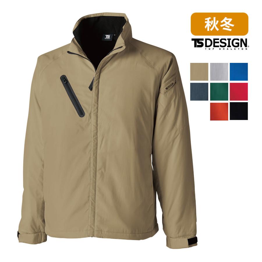 TS DESIGN 【5L】43326 ライトウォームジャケット 反射 軽量 耐久 撥水 保温 防風 中綿 フリース 防寒 作業服 作業着 : 作業着netBR - 通販 - Yahoo!ショッピング