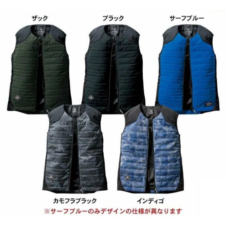 【即日出荷】3214 BURTLE サーモクラフト 防寒ベスト 秋冬 作業服 バートル 防寒着 THERMO CRAFT ヒートベスト 電熱ベスト ※電熱パッドは付いてません : 作業着本舗 ...