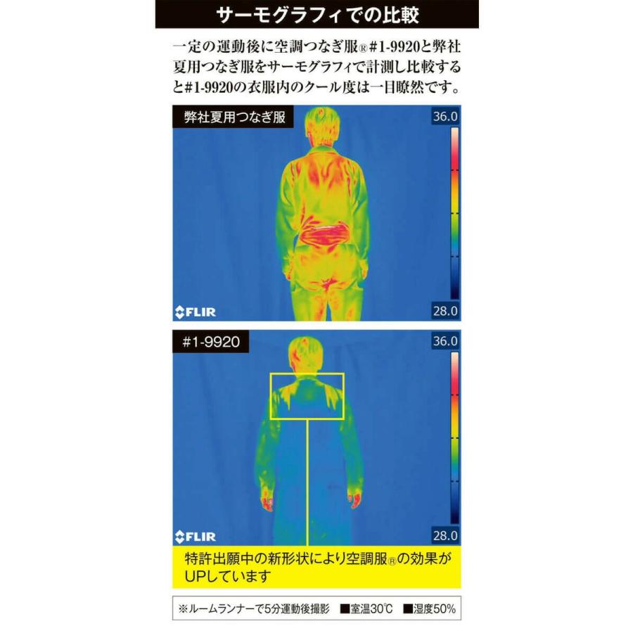 空調服(R) 山田辰 オートバイ 空調つなぎ服(ファンなし) 服のみ 9920 M~5L AUTO-BI 2022年春夏新作 涼しい 快適 熱中症予防 帯電防止素材 : 作業着本舗 ヤフー店 ...