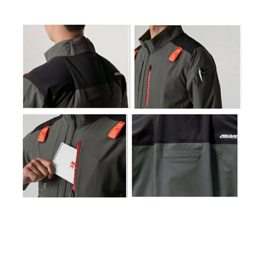 【即日出荷】エアークラフト半袖ブルゾン AC2006 BURTLE バートル AIRCRAFT 空調作業服 [サイドファン] [クレイジーストレッチ] : 作業着本舗 ヤフー店 - 通販 ...