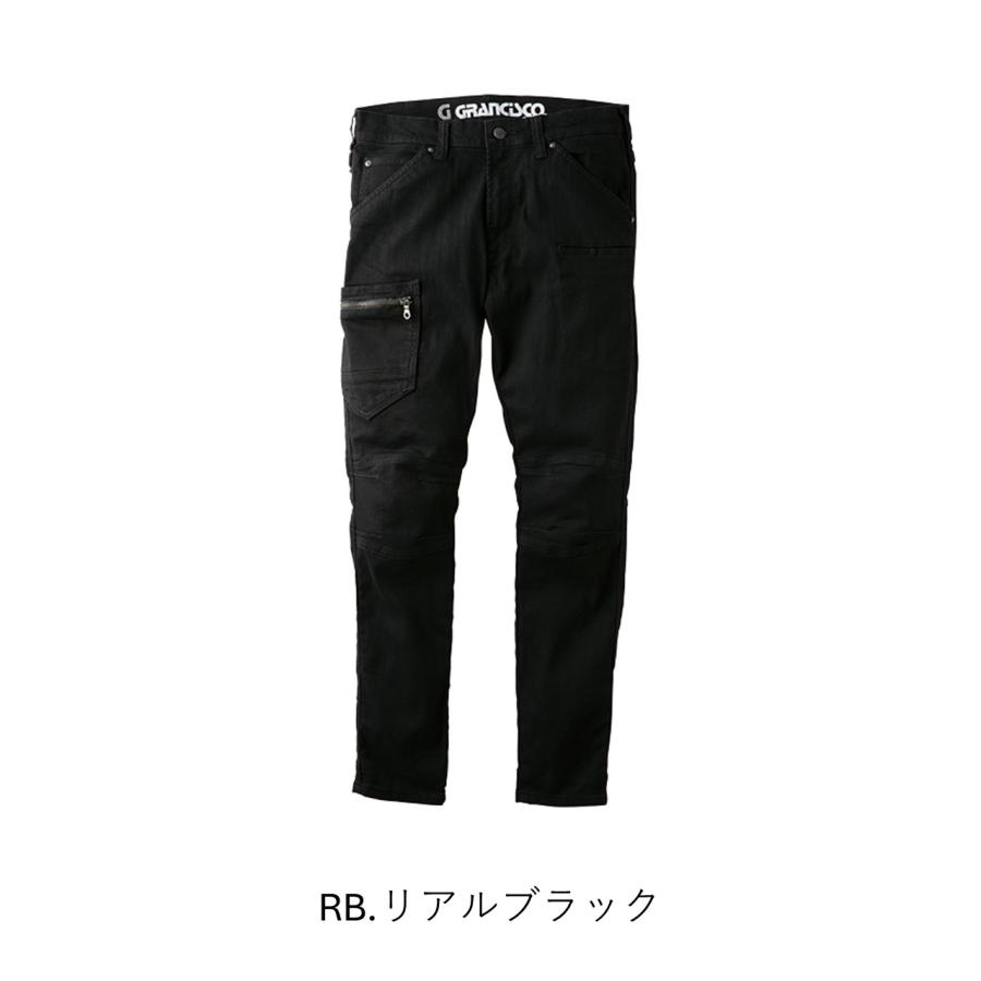 GC-A712 デニムカーゴ GRANCISCO グランシスコ タカヤ商事 作業服 オールシーズン ストレッチデニム : 作業着本舗 ヤフー店 - 通販 - Yahoo!ショッピング