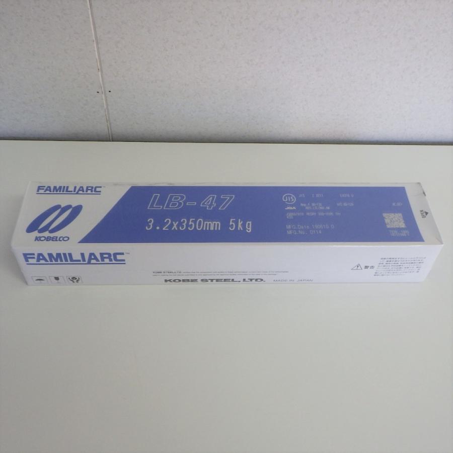 神戸製鋼 被覆アーク溶接棒 LB-47 3.2mm 5kg（小箱） : 2-02-01-082 : SA-net - 通販 - Yahoo ...