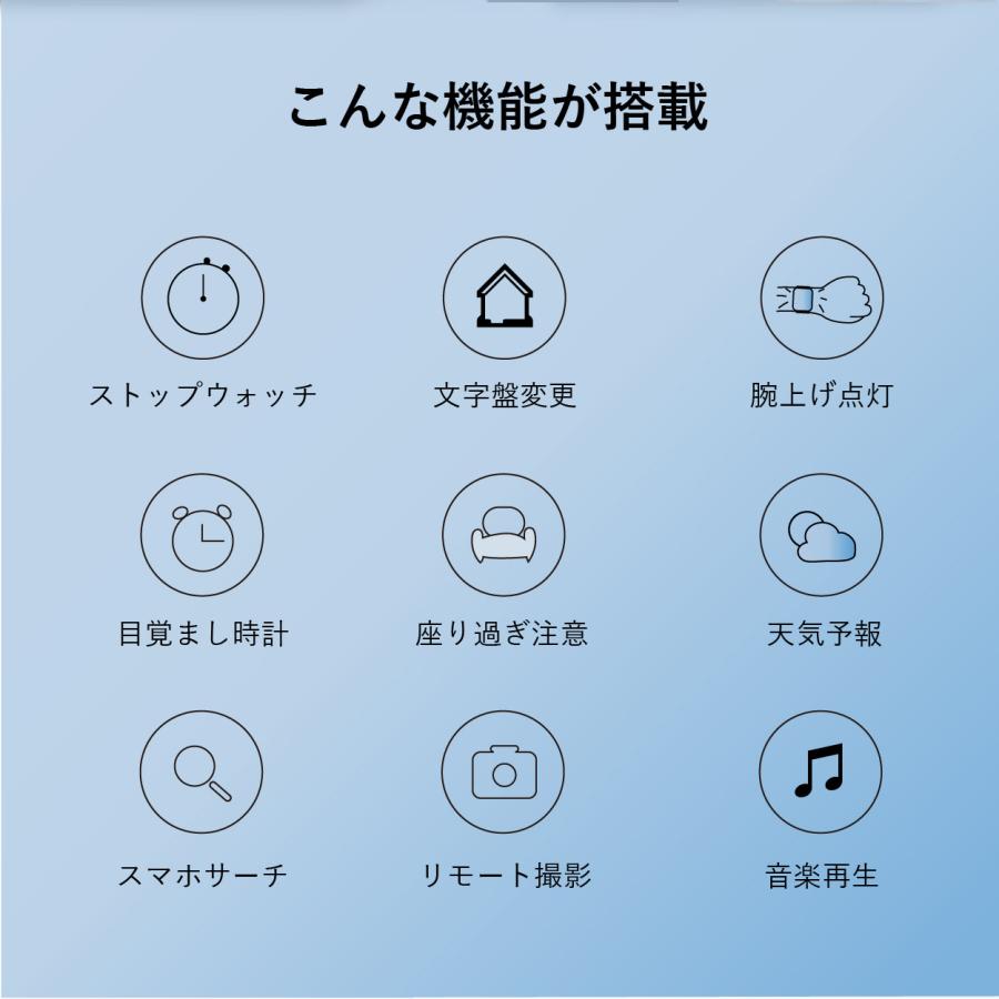 【本体美品 箱潰れあり】 SaiEL スマートウォッチ 腕時計 通話機能 Bluetooth 健康管理 歩数計 心拍数 活動量計 着信通知 SNS受信 LINE通知 IOS / Android ...