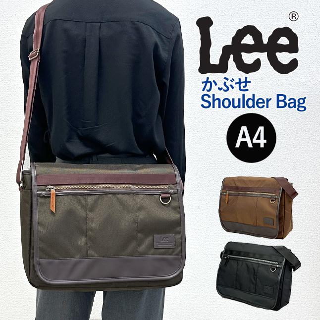 Lee ショルダーバッグ メンズ 斜め掛け 肩掛け ブランド リー FULL メッセンジャーバッグ かぶせショルダー 軽量 A4 レディース 320-3283 : サイフとカバン - 通販 ...