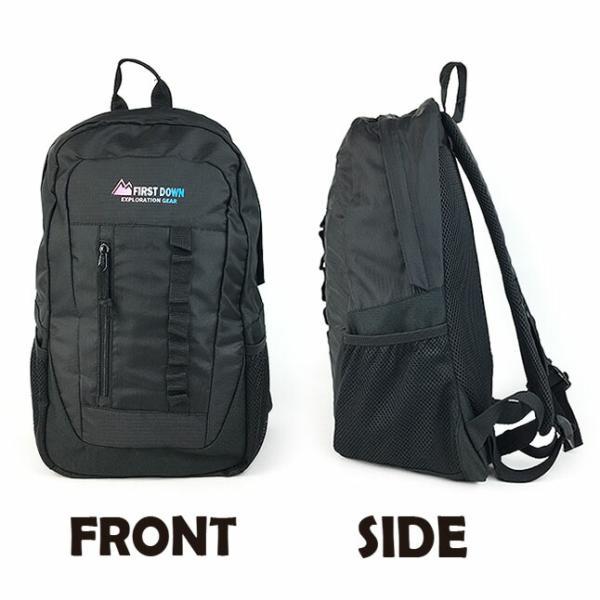 FIRST DOWN EXPLORATION GEAR リュック メンズ 通学 高校生 おしゃれ 33030 DOWN-EX ファーストダウン イプシロンディパック 17L 軽量 大容量 A4 ...