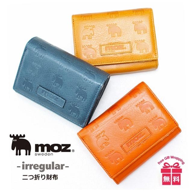 moz 二つ折り財布 レディース 86010 モズ irregular イレギュラーシリーズ Elk 革財布 かわいい コンパクト 財布 プレゼント : サイフとカバン - 通販 ...