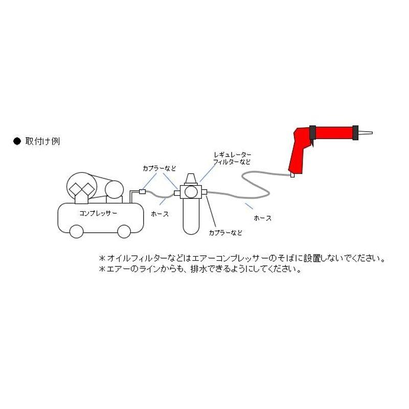 コーキングガン(エアー式) EA123VA-2 : saikouインテリア・家電ストア - 通販 - Yahoo!ショッピング