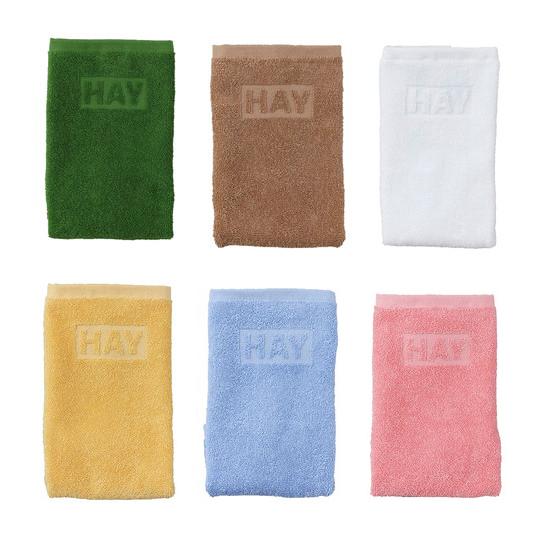 HAY（ヘイ） 並行輸入品 ミニタオル 30X30CM ハンカチ ハンドタオル ウォッシュクロス MONO WASH CLOTH : セイル ...