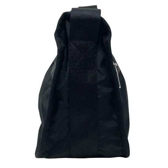 LeSportsac レスポートサック ショルダー 7520 黒 R086 RECYCLED BLACK 無地 ブラック ファスナーシルバー : セイルブランドショップ - 通販 ...