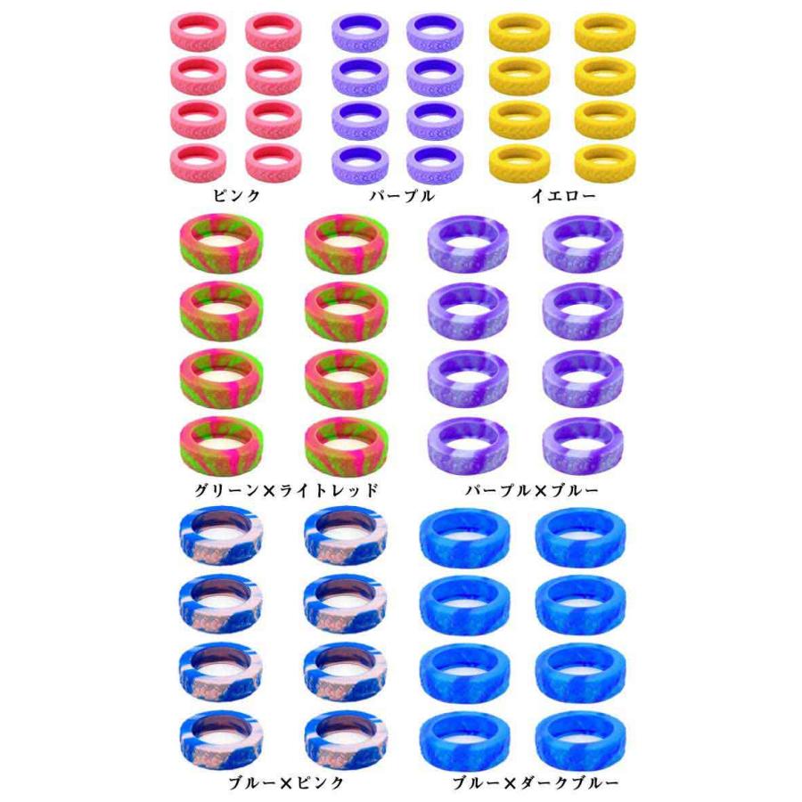 カバー キャスター キャリーケース キャスターカバー 【8個セット】 スーツケースタイヤカバー ゴム 騒音抑える 静音 直径5-7c ...