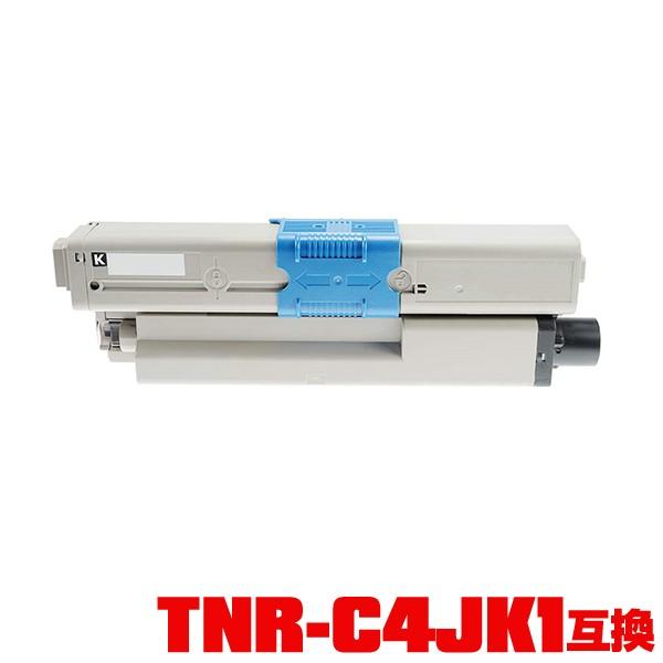 期間限定！OKI（沖電気）対応の互換（汎用）トナーカートリッジ TNR-C4JK1ブラック 単品（関連商品 TNR-C4JK1 TNR-C4JC1 TNR-C4JM1 TNR-C4JY1 ...