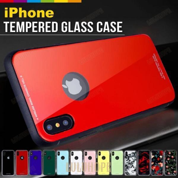 iPhone X iPhone8 iPhone7 6s ケース 背面ガラス iPhoneケース 耐衝撃 軽量 : SHOP SaK24 Yahoo!店 - 通販 - Yahoo!ショッピング