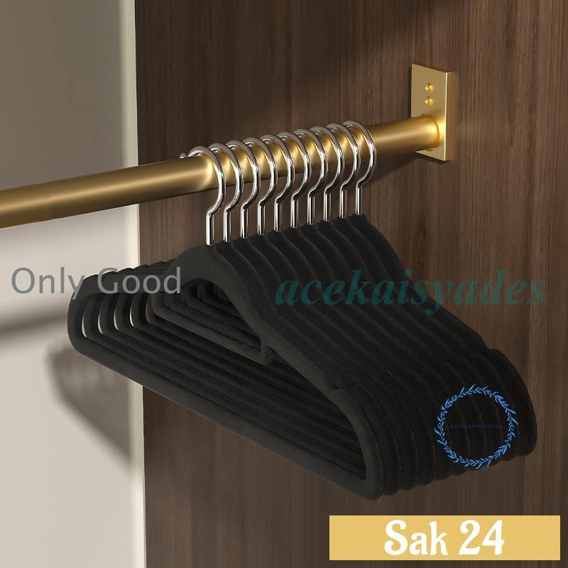 ハンガー すべらない 50本セット 滑らない 40cm 跡がつかない 洗濯 収納 おしゃれ 型崩れ防止 衣類 ズボン 乾湿両用 PVCコーティング 物干しハンガー : SHOP SaK24 ...