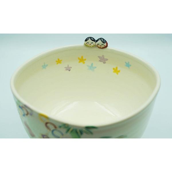 茶道具 茶碗 茶碗 色絵 七夕 東山深山 化粧箱 : 新古茶道具 茶道具 茶碗 茶碗 色絵 七夕 東山深山 化粧箱 : 新古茶道具