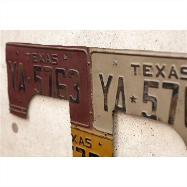 アメリカン レトロ ウォールデコ 壁面 壁掛け アメリカ雑貨 テキサス おしゃれ ナンバープレート[TEXAS] :DFX-15A036 ...