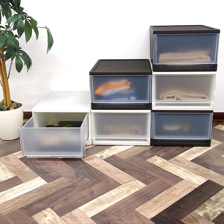 小物収納ケース 1段 ストラB4小物整理用 シボ ホワイト JEJアステージ 引出しケース 引出し収納 収納ケース 収納ボックス 衣装ケース 衣装ボックス B4サイズ : 465-st-b4 ...