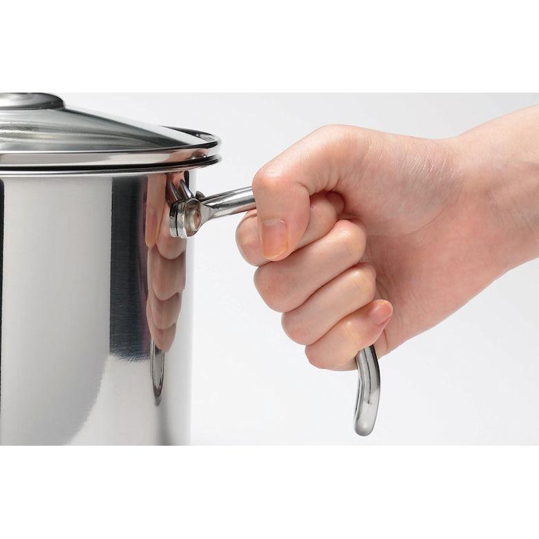 カクセー NW-09 NIRWAKA -ニルワーカ- IH対応 ステンレス製マルチポット 16cm : 4972940129362 : 堺の刃物屋さんこかじ - 通販 - Yahoo!ショッピング