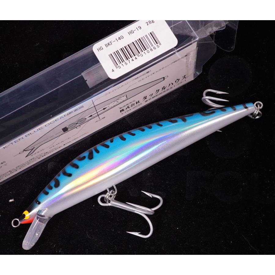 K-TEN 在有即配ライト便 タックルハウス K-TEN ブルーオーシャン BKF-140 HG-19 フローティングミノー : サカイツリグテン - 通販 - Yahoo!ショッピング