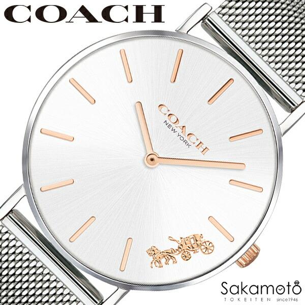COACH 正規品 COACH コーチ PERRY ペリー 腕時計 ウォッチ 電池式 クオーツ 36MM 女性 レディース 14503124 ...