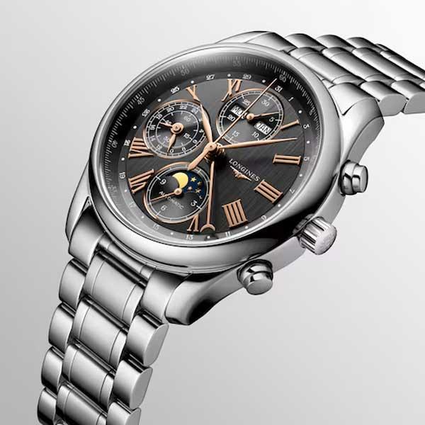 マスターコレクション 新作 LONGINES ロンジン マスターコレクション 腕時計 自動巻き ムーンフェイズ・トリプルカレンダー 40ミリ ...