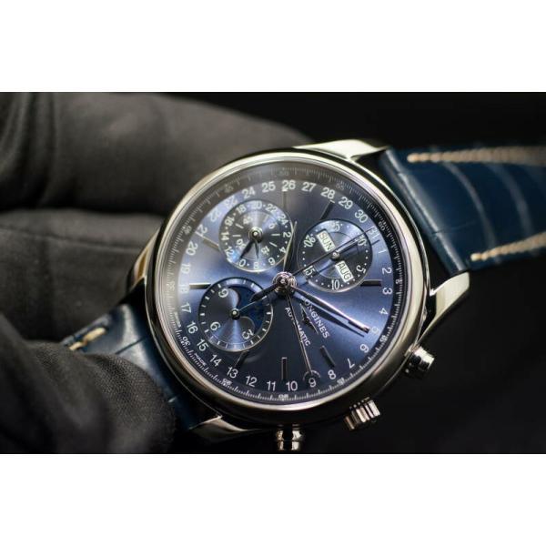 マスターコレクション Longines ロンジン マスターコレクション自動巻き ムーンフェイズ・トリプルカレンダーの複雑機構 40ミリケース ...